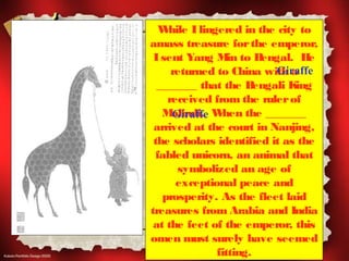 Zheng He Giraffe