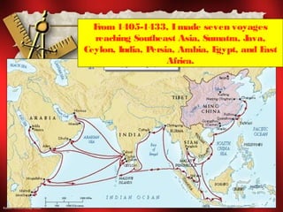 Zheng He Travel Map