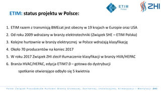 ZHI klasyfikacja ETIM | PDF | Technology & Computing