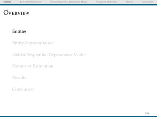 Fielded Sequential Dependence Model for Ad-Hoc Entity Retrieval in the Web of Data | PPT