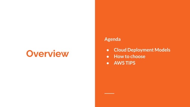 AWS Fundamentals - Cloud Deployment Models | PDF