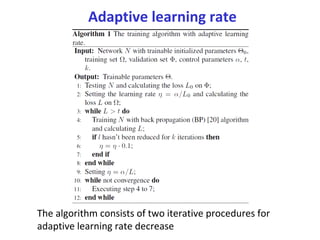Face alignment by deep convolutional network with adaptive learning rate | PPT
