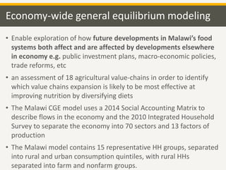 Preliminary results: Malawi Zero Hunger and Malnutrition Strategic ...