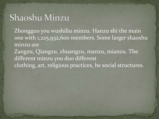 Zhongguo By Nicholas Franks | PPTX