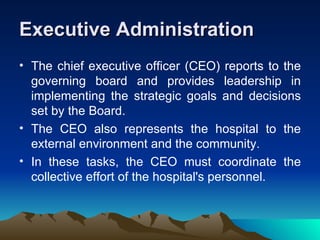 Hospital Administration | PPT