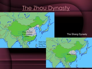 Shang And Zhou Dynasty Map