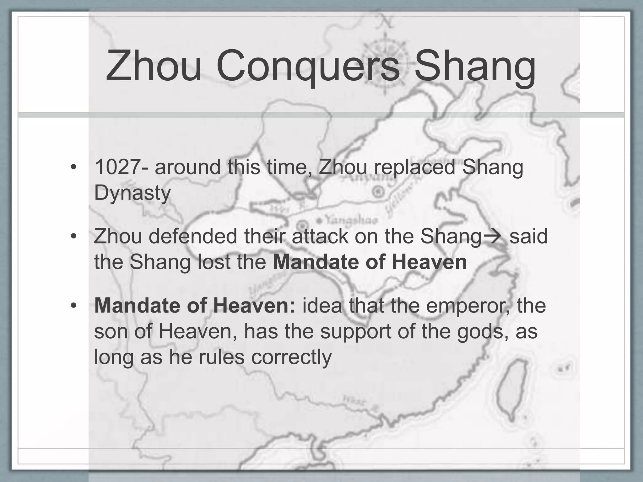 Zhou Dynasty PPT | PPTX