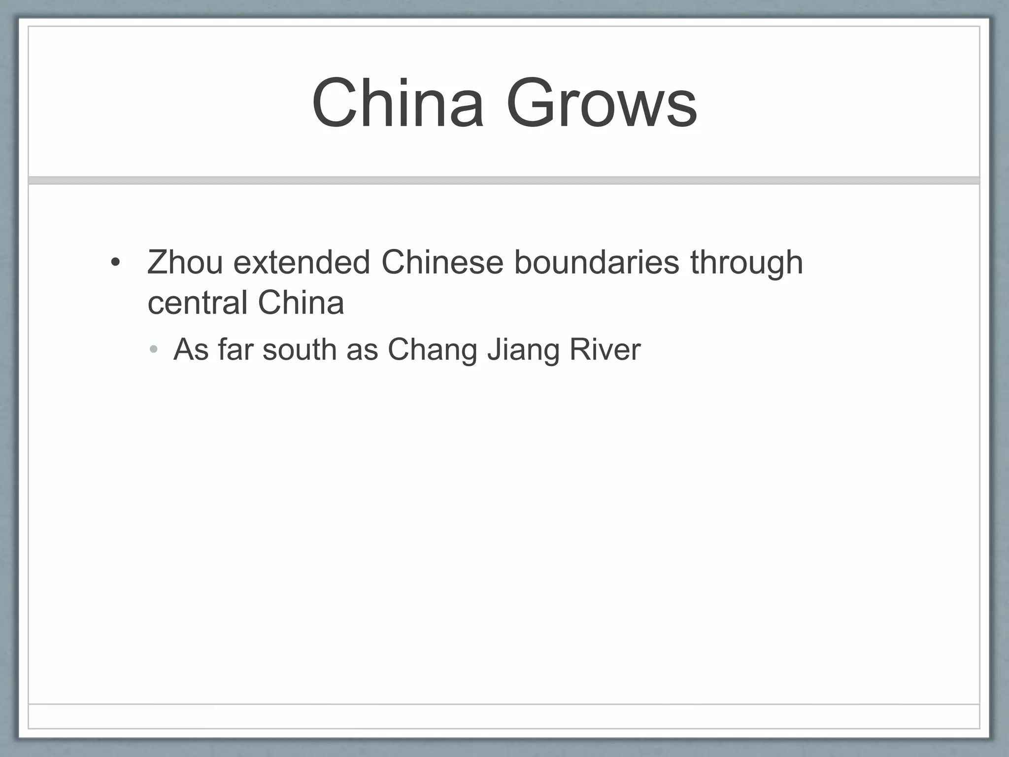 Zhou Dynasty PPT | PPTX