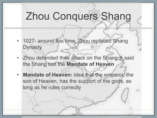 Mandate Of Heaven Zhou
