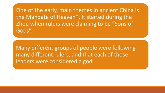 Zhou Dynasty Present Ppt