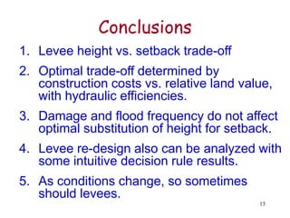 Up or Out?—Economic-Engineering Theory of Flood Levee Height and ...