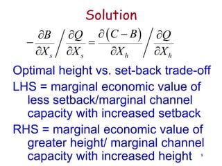 Up or Out?—Economic-Engineering Theory of Flood Levee Height and ...