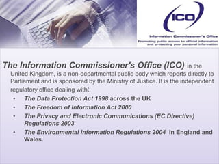Privacy and Electronic Communications (EC Directive) Regulations 2003 ...