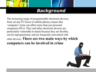 Types Of Computer Crime | PPTX