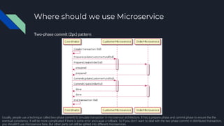 Microservices and developer pattern saga | PPT