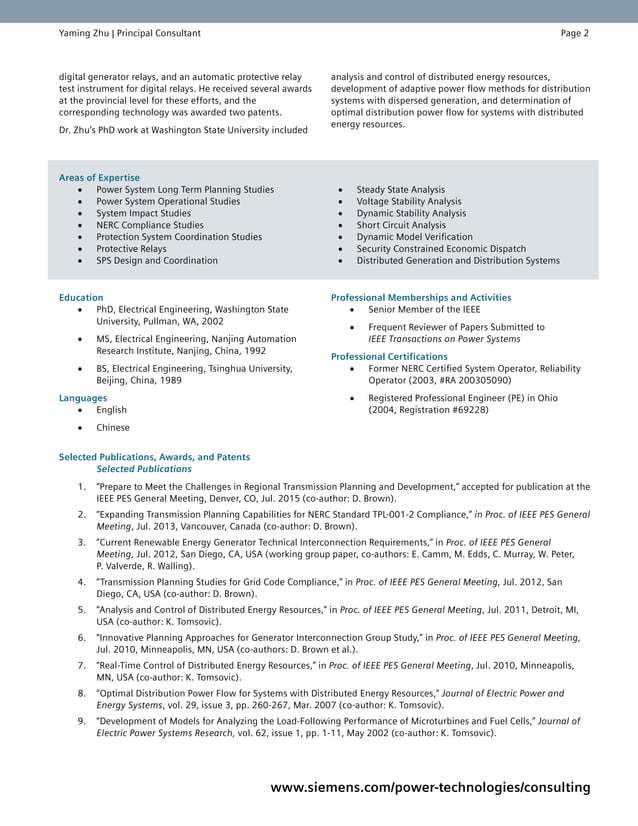 Yaming Zhu Bio | PDF