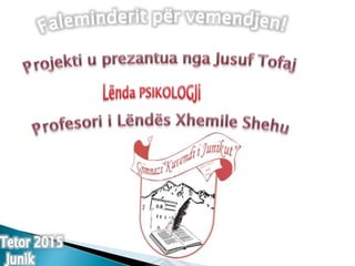 Seksualiteti dhe Gjinia | PPTX