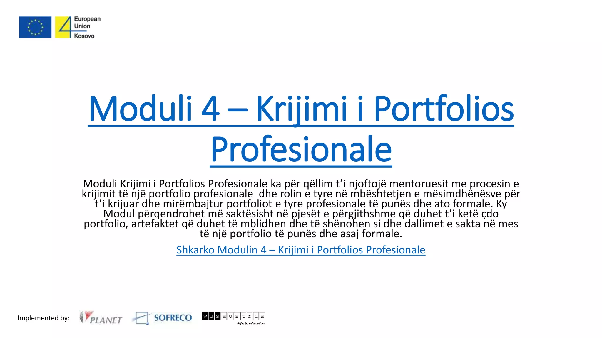 Zhvillimi profesional i mesimdhenesve | PPTX
