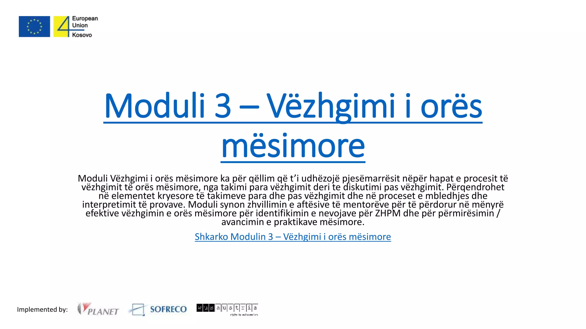 Zhvillimi profesional i mesimdhenesve | PPTX