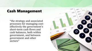 Cash Disbursement, Cash Management, Fundamental Principles Governing ...
