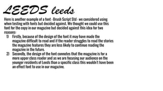 Testing fonts | PPTX