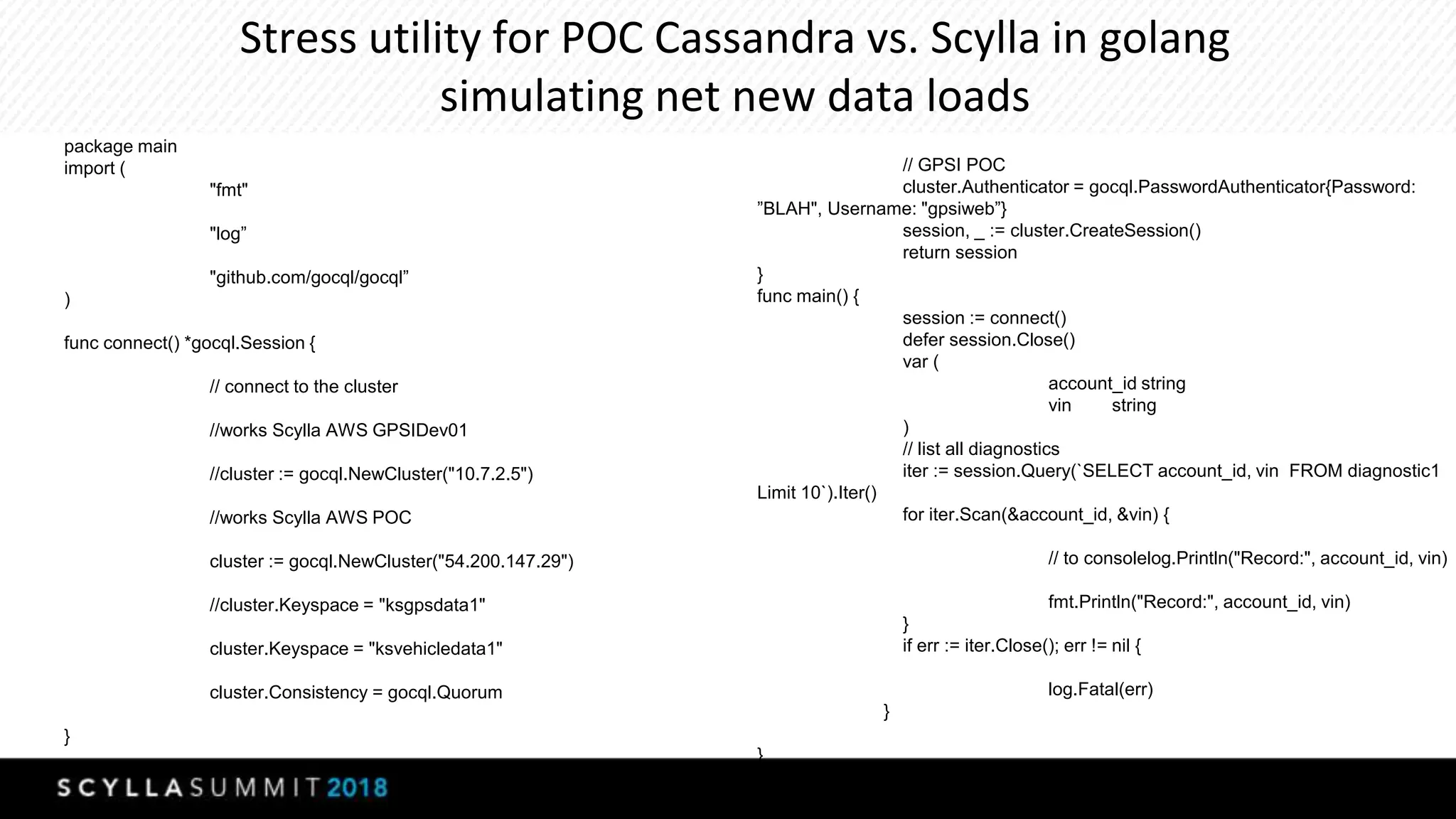 Scylla Summit 2018: From SAP to Scylla - Tracking the Fleet at GPS Insight | PPTX
