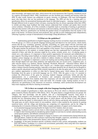 Gamification in English Language Teaching | PDF