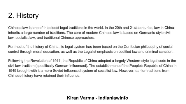 China basic laws | PPTX | Political Issues & policy | Politics
