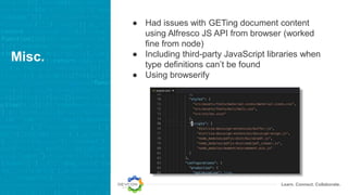 Extending Alfresco Digital Workspace with Docusign | PPT