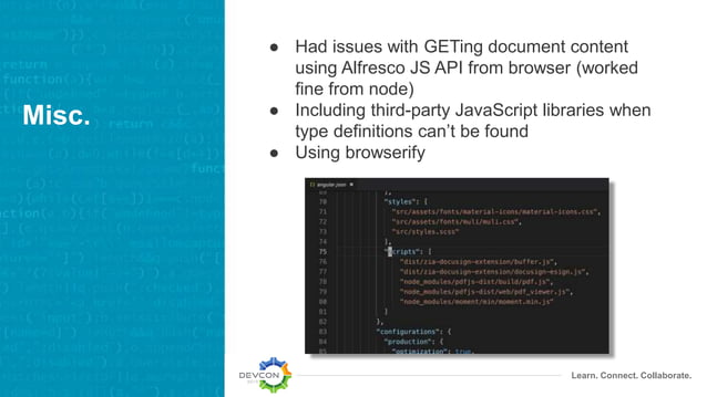 Extending Alfresco Digital Workspace with Docusign | PPT