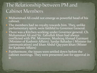 Muhammad Ali Bogra’s Cabinet From April 1953 to Oct 1954 #Pakistan ...
