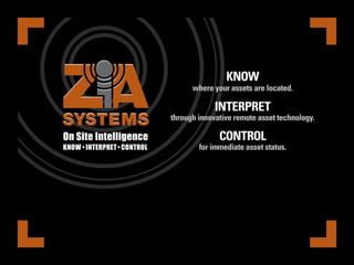 Zia Systems - Marketing Overview | PPT