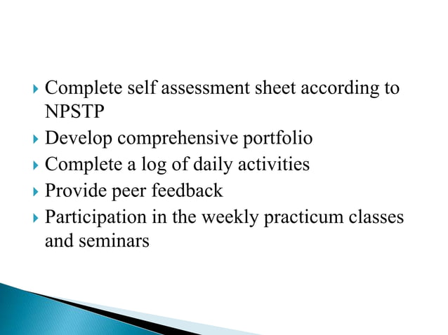 practicum presentation | PPTX