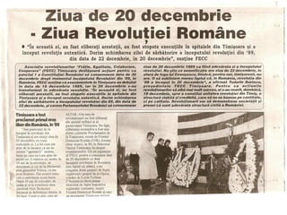 De prin ziare despre Revolutia din '89 | PPT