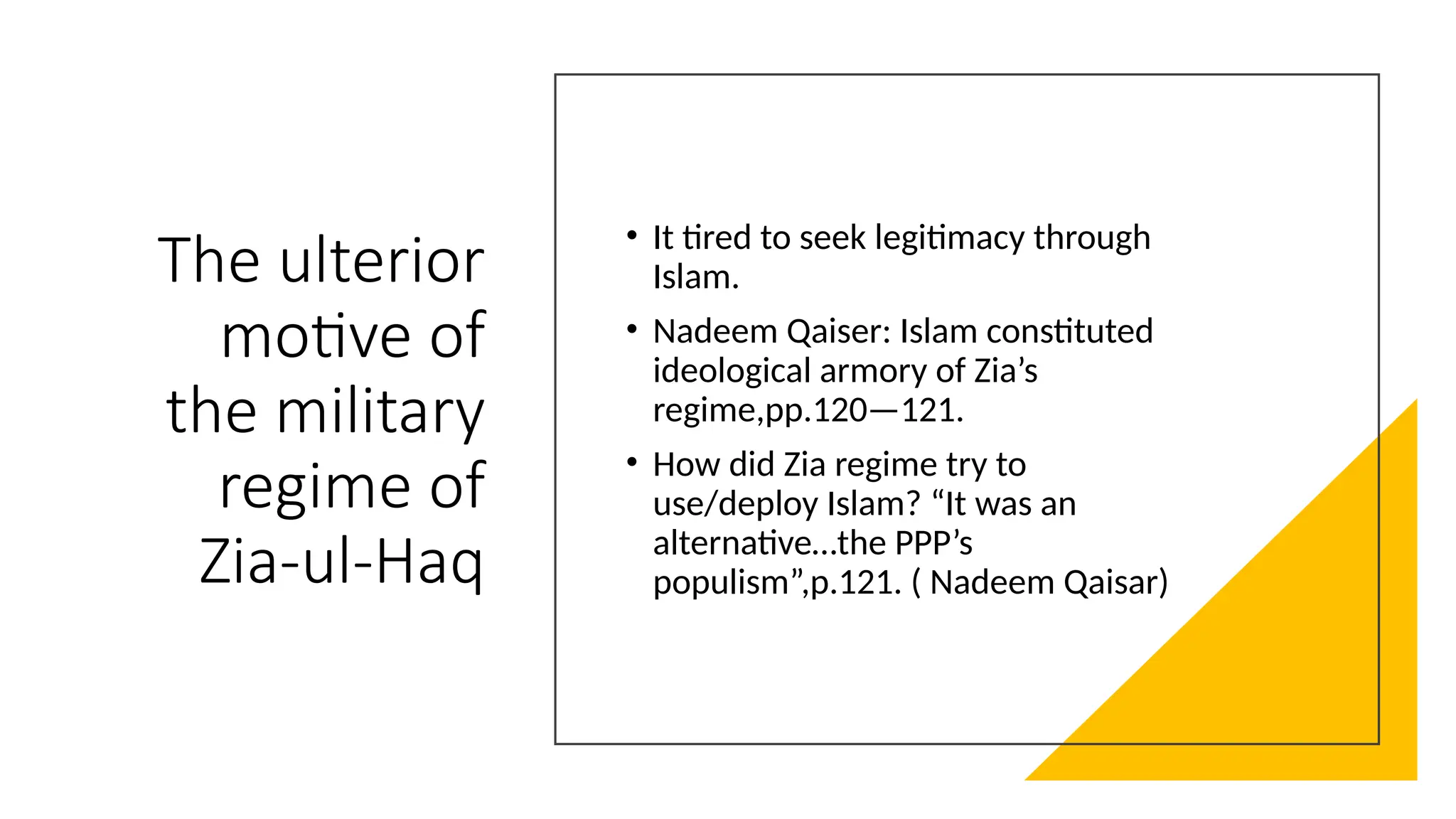 Zia’s Islamization process and analysis.pptx