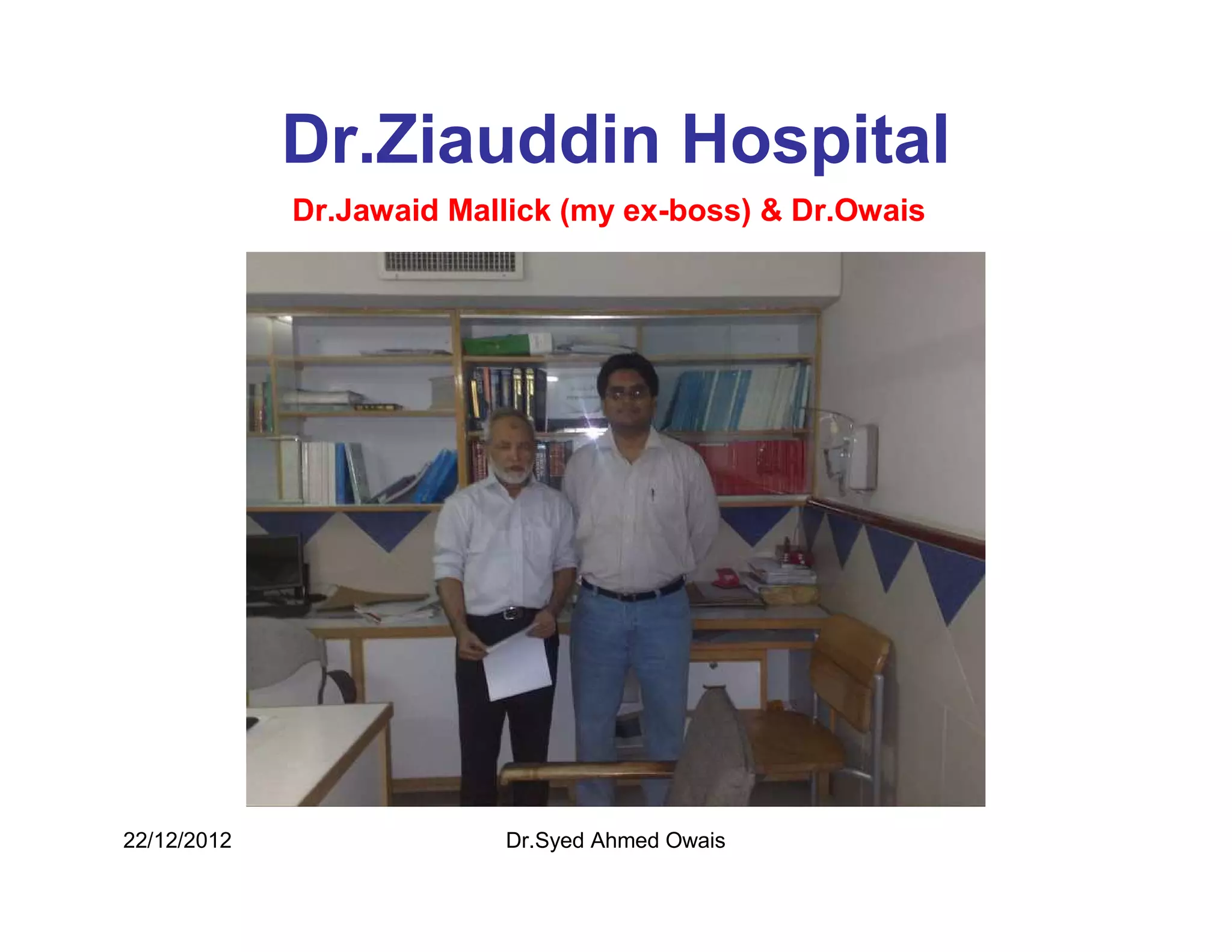Ziauddin Hospital | PPT