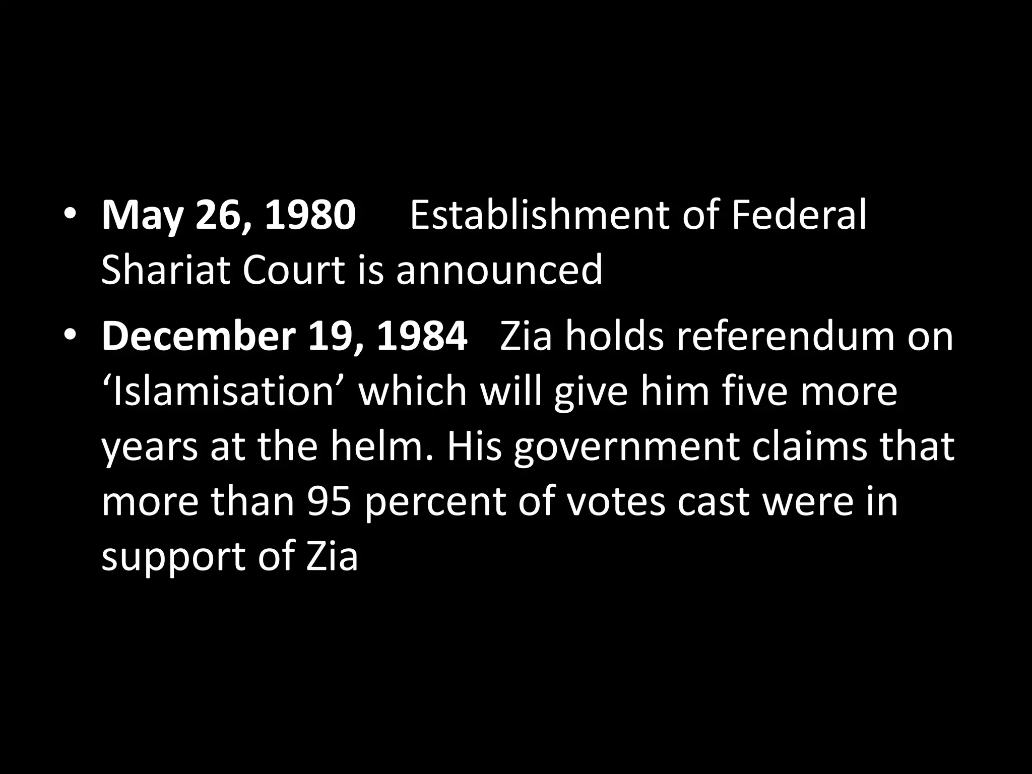 Zia ul haq era | PPTX