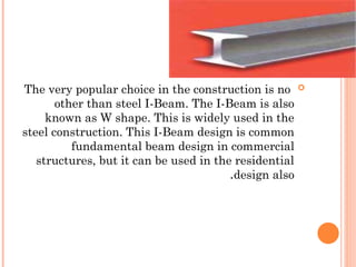 beam design types civil engineering .ppt