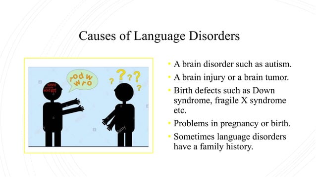 Language Disorders in Psycholinguistics | PPTX | Brain and Nervous ...