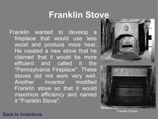 Benjamin Franklin Inventions
