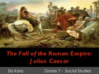 Zia week 8 Social Studies Julius Caesar | PDF