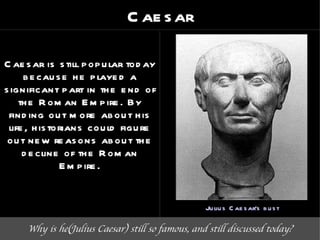 Zia week 8 Social Studies Julius Caesar | PPT