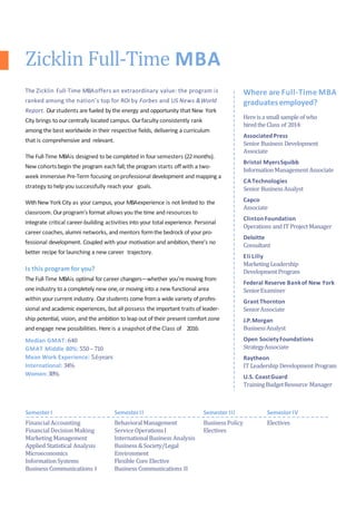 Baruch College mba-brochure | PPTX