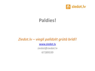 Ziedot - gods vai pienakums? | PDF