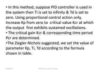 Ziegler-Nichols methods.pptx