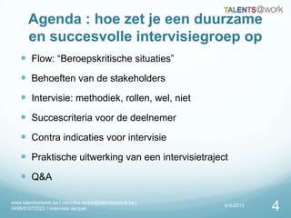 Ziekenhuis info sessie intervisie. 1 | PPTX