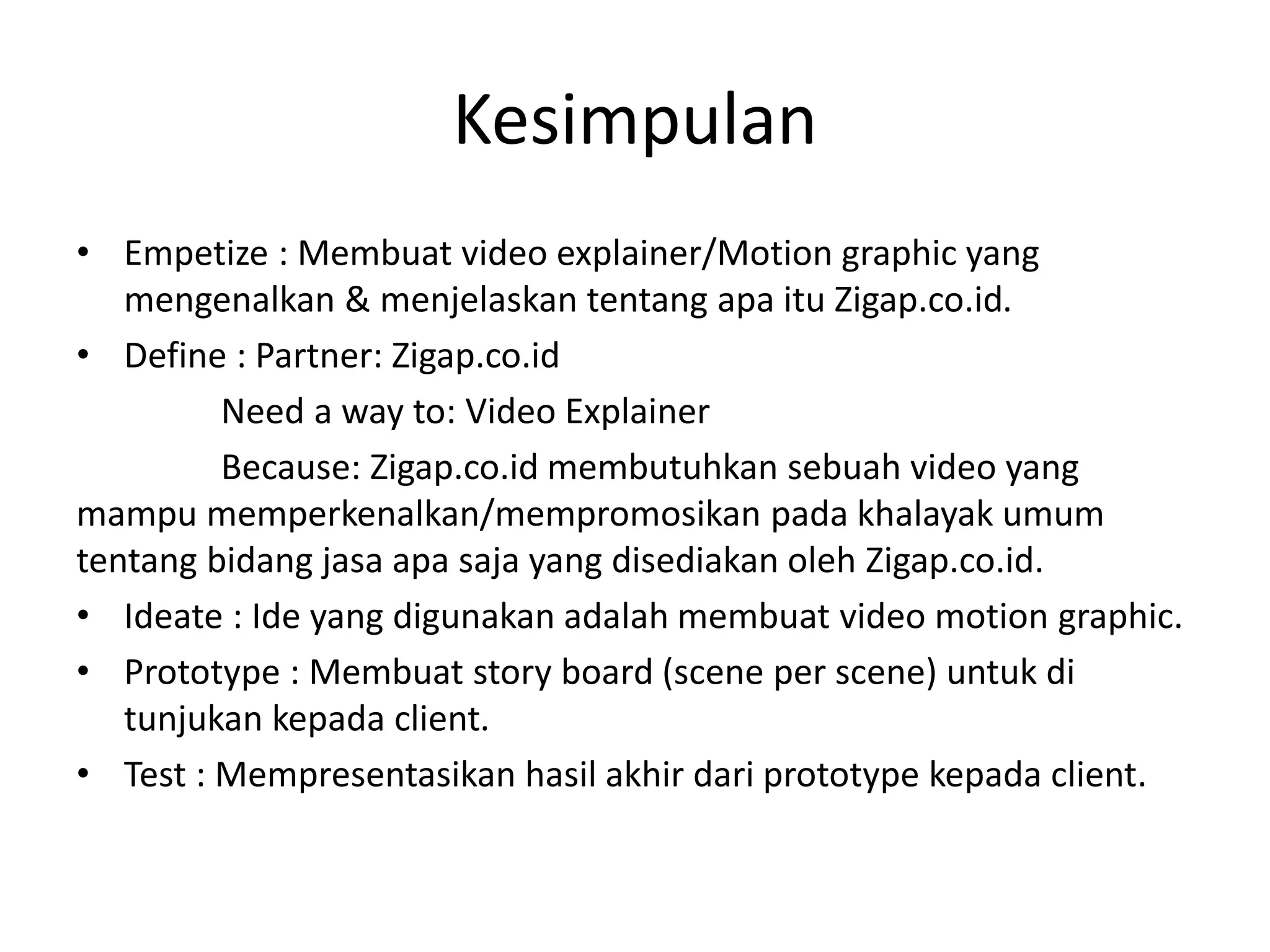 Tugas Animasi 2D (video explainer) | PPTX