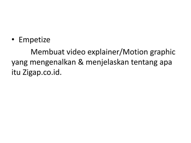 Tugas Animasi 2D (video explainer) | PPTX