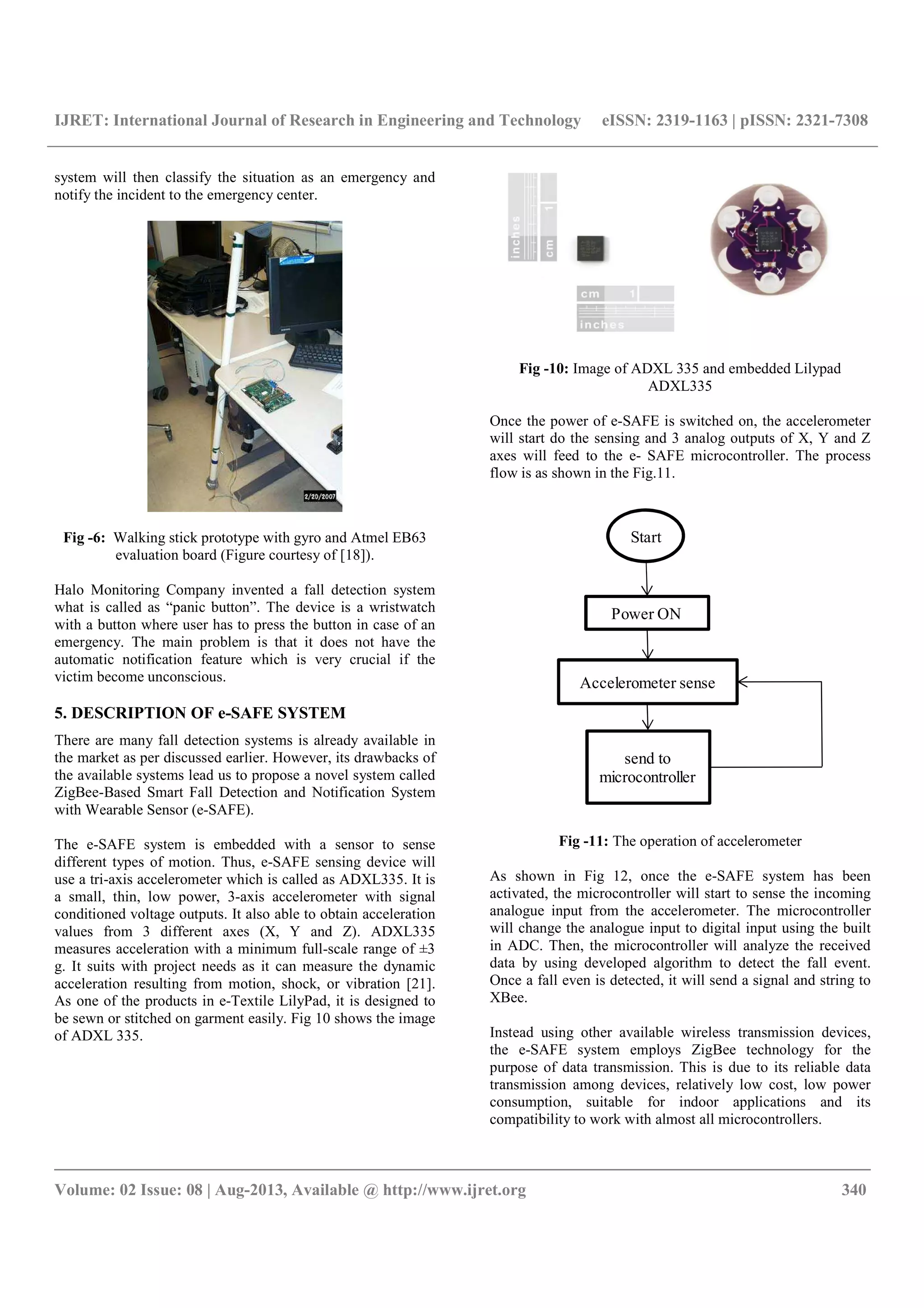 Zigbee based smart fall detection and notification | PDF