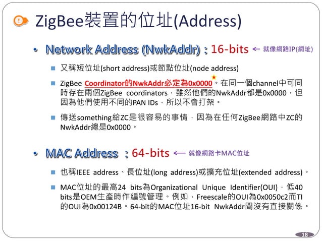 [ZigBee 嵌入式系統] ZigBee Architecture 與 TI Z-Stack Firmware | PDF | Internet of Things | Internet